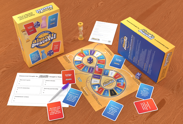 Connected Couple's Vision Board Game Set – Almost Peaceful